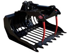 Compact Grapple HH Fabrication | Winsted MN | Skid Steer Attachments ...